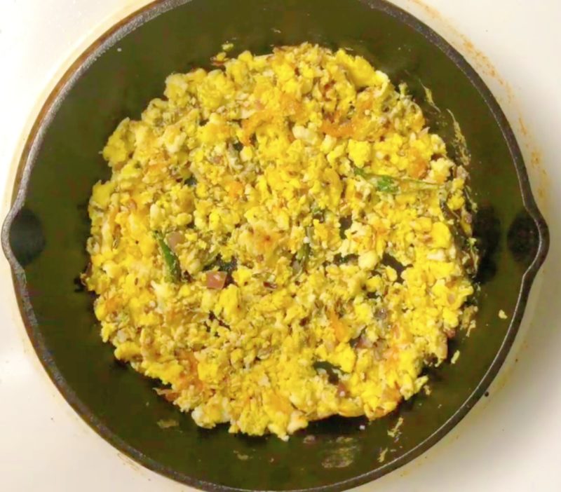 Recipe for egg rice | Akshata's Kitchen - Easy Indian Recipes