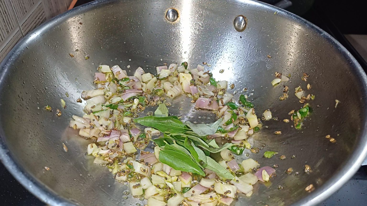 Spring onion sabzi recipe | Akshata's Kitchen - Easy Indian Recipes